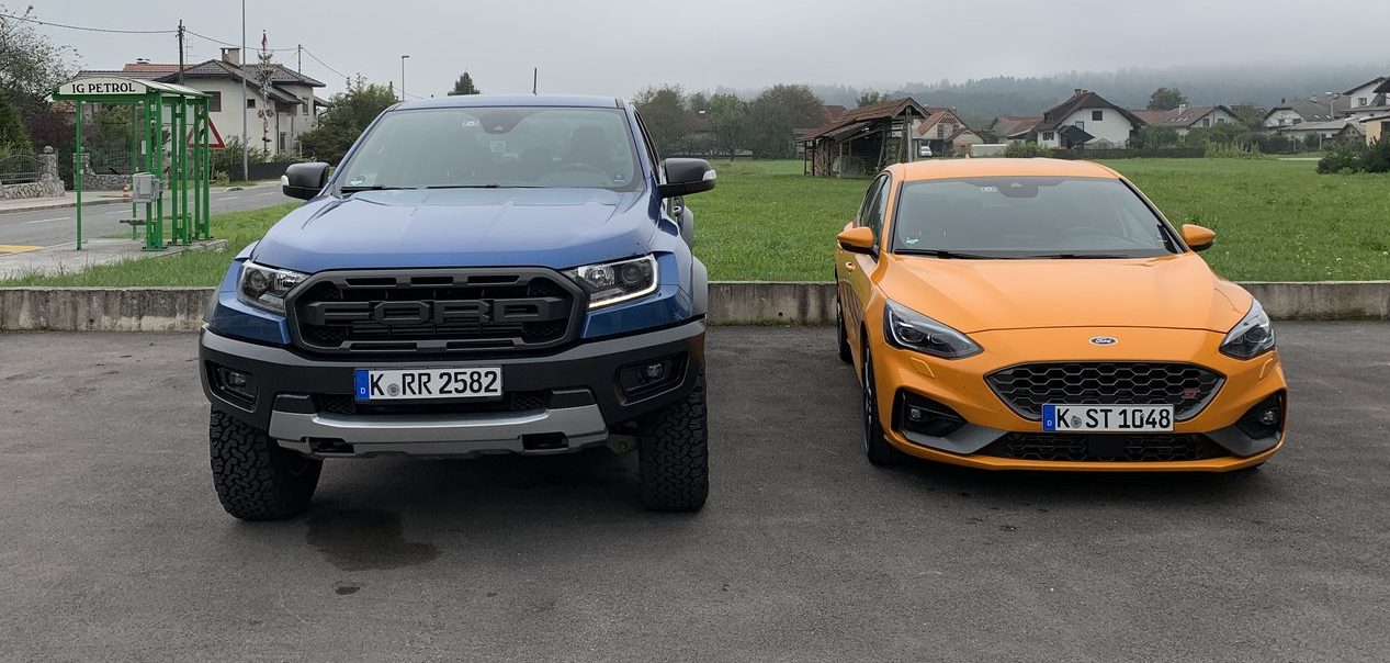 Ford Magazine - Poraženec plača kavo! Ranger Raptor vs Focus ST - Ford ...